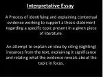 PPT - Interpretative Reading PowerPoint Presentation, free download ...