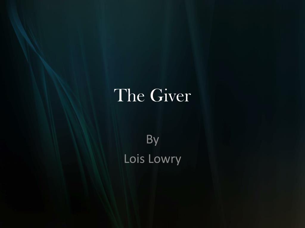 PPT - The Giver PowerPoint Presentation, free download - ID:2639131