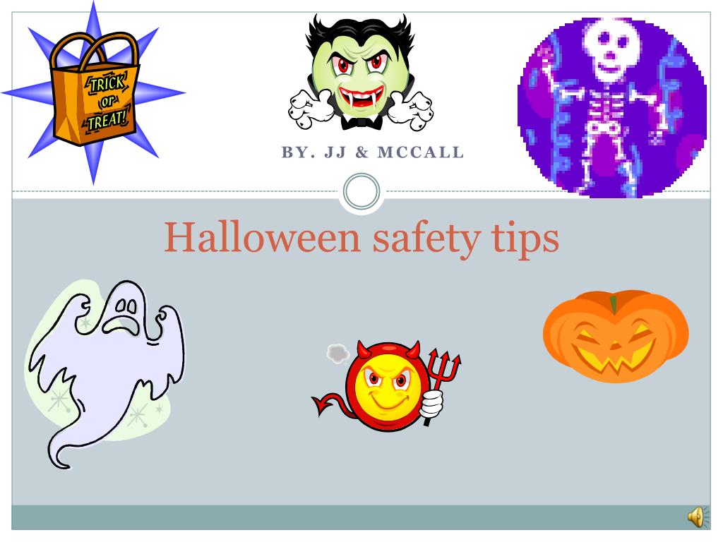 PPT - Halloween safety tips PowerPoint Presentation, free download - ID ...
