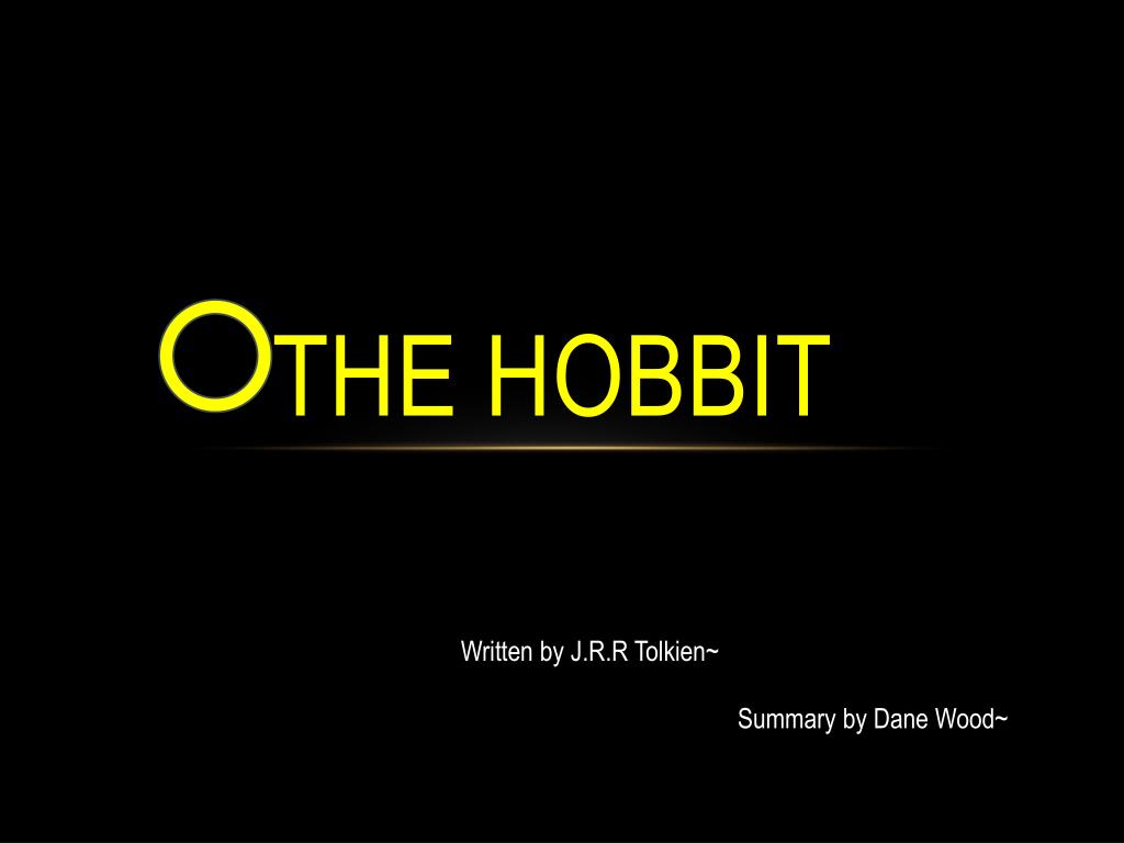 PPT - The hobbit PowerPoint Presentation, free download - ID:2643557