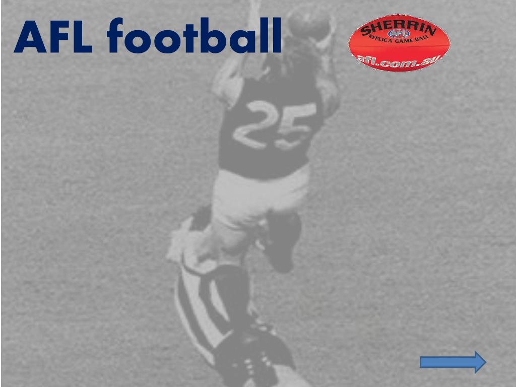 PPT - AFL footbal l PowerPoint Presentation, free download - ID:2645320