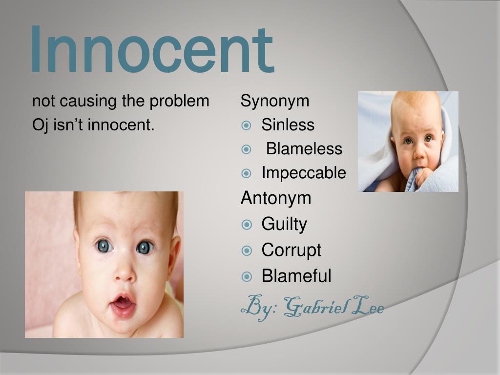 PPT - Innocent PowerPoint Presentation, free download - ID:2645828