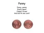 PPT - Measuring Penny PowerPoint Presentation, free download - ID:217562