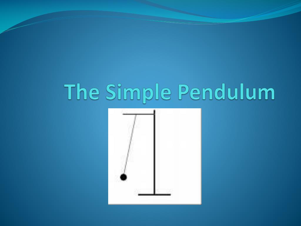 PPT - The Simple Pendulum PowerPoint Presentation, free download - ID ...