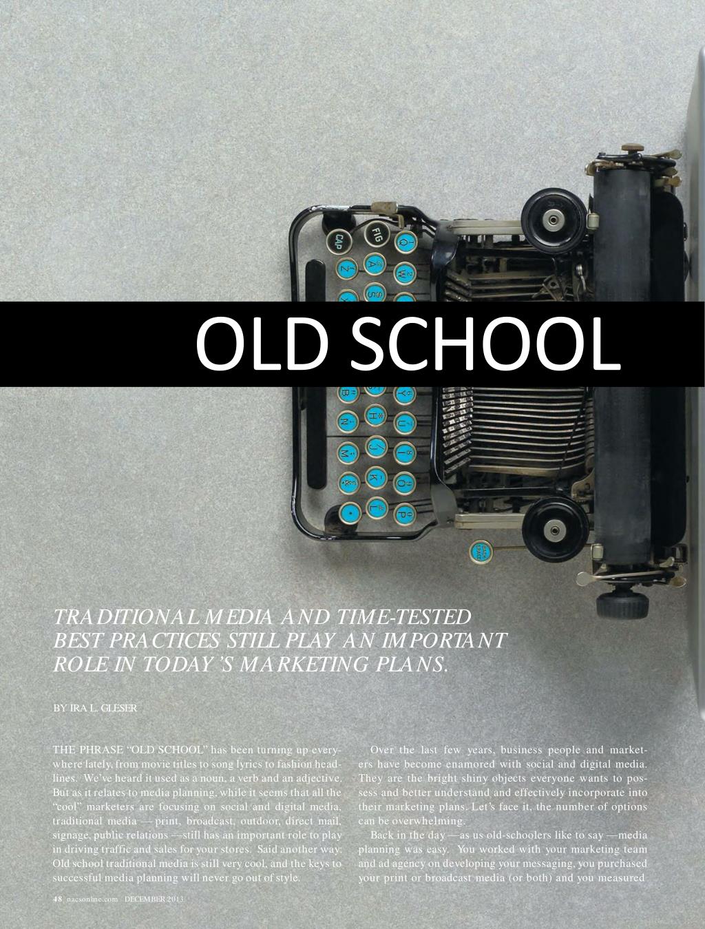 PPT - OLD SCHOOL PowerPoint Presentation, free download - ID:2650093