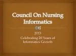 PPT - Nursing, Information and Computer Science: Building Blocks of ...