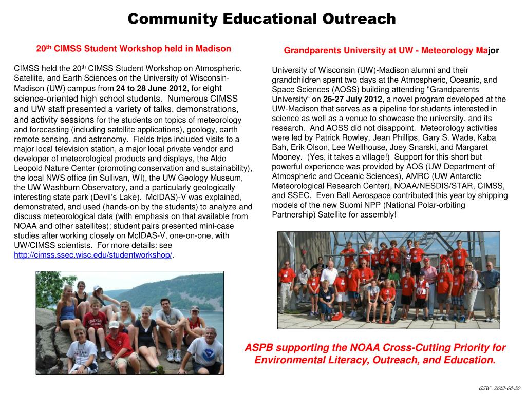 PPT - Community Educational Outreach PowerPoint Presentation, free ...