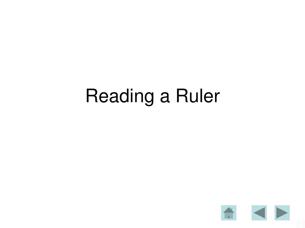 PPT - Reading a Ruler PowerPoint Presentation, free download - ID:2650897