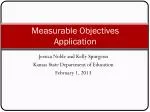 PPT - Writing Measurable Objectives PowerPoint Presentation, free ...