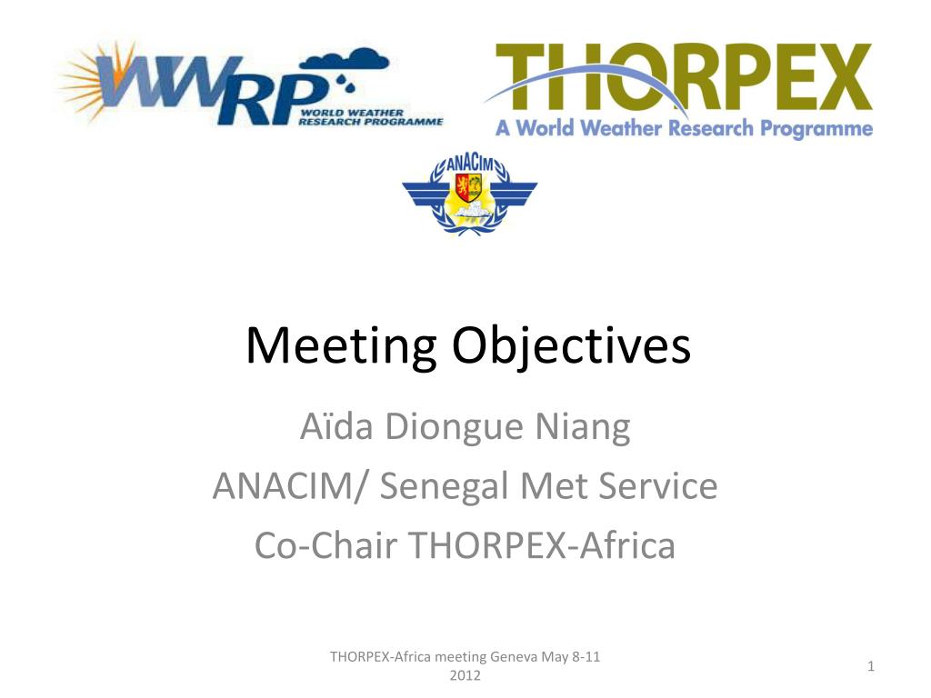 PPT - Meeting Objectives PowerPoint Presentation, free download - ID ...