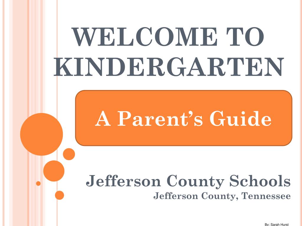 PPT - WELCOME TO KINDERGARTEN PowerPoint Presentation, free download ...