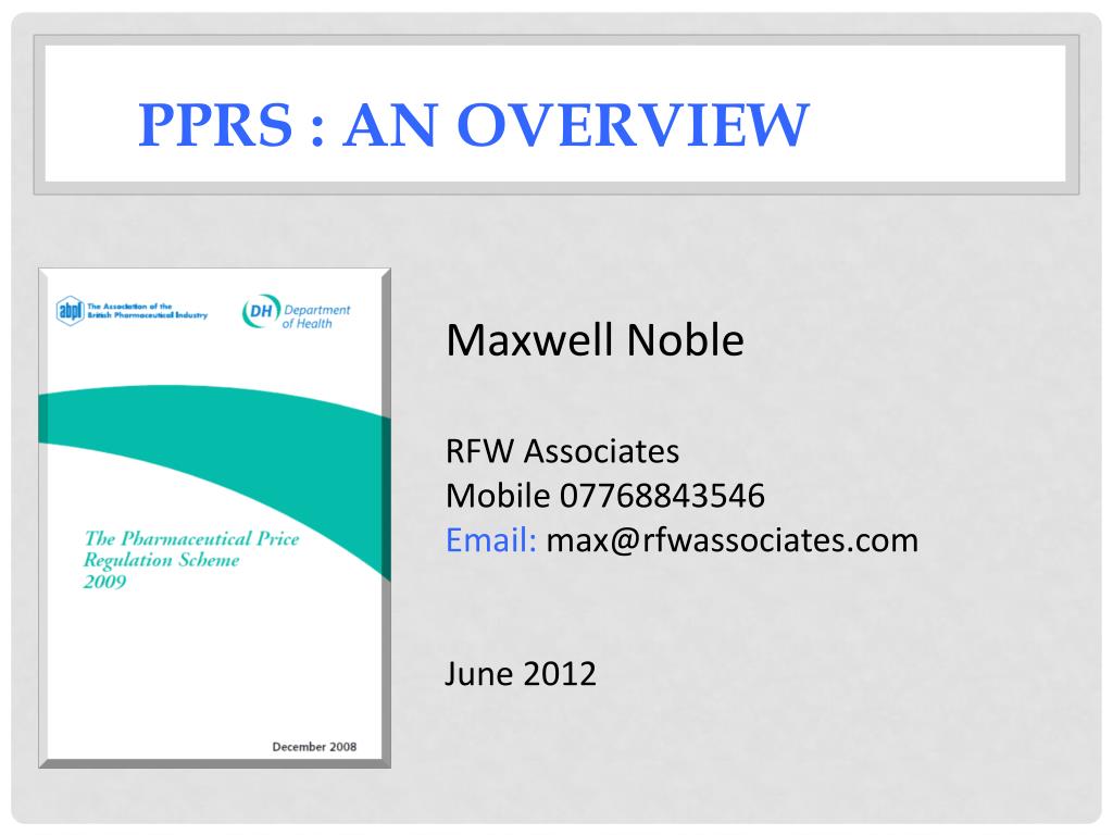 PPT - PPRS : An Overview PowerPoint Presentation, free download - ID ...