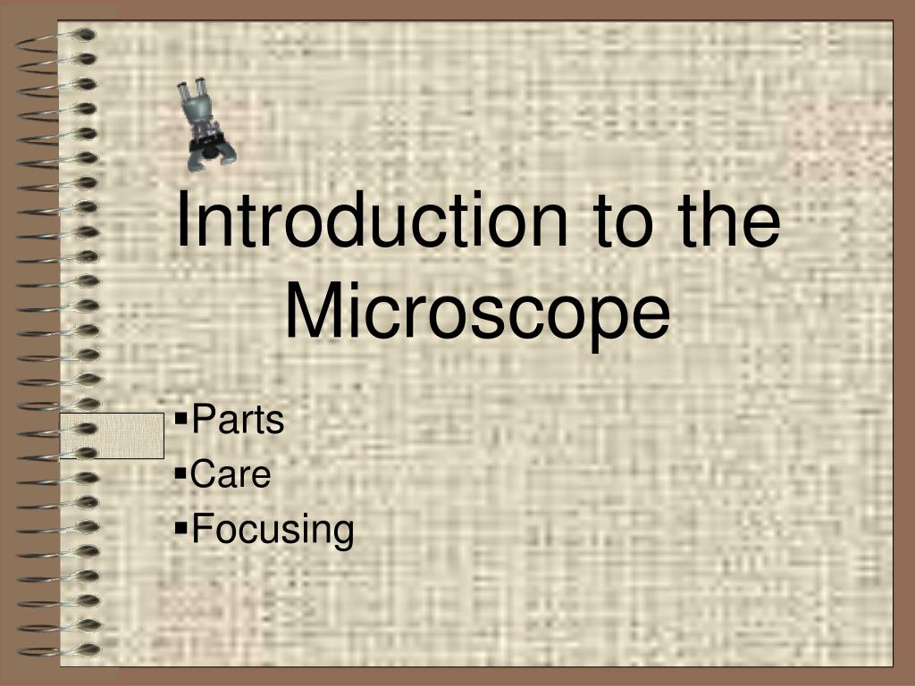 PPT - Introduction to the Microscope PowerPoint Presentation, free ...