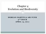 PPT - Chapter 4 Evolution, Biodiversity, and Population Ecology ...