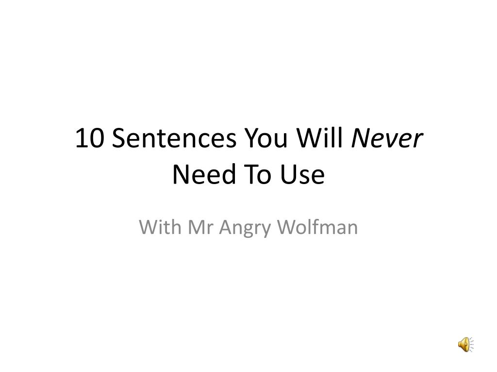 PPT - With Mr Angry Wolfman PowerPoint Presentation, free download - ID ...