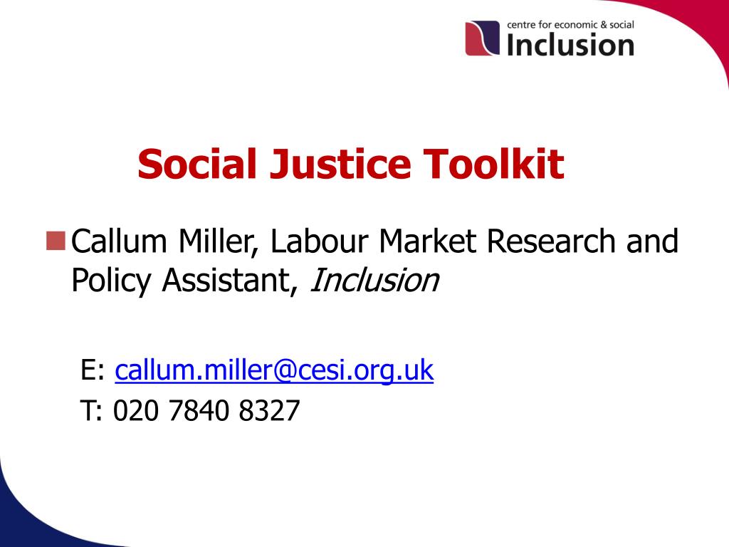 PPT - Social Justice Toolkit PowerPoint Presentation, free download ...