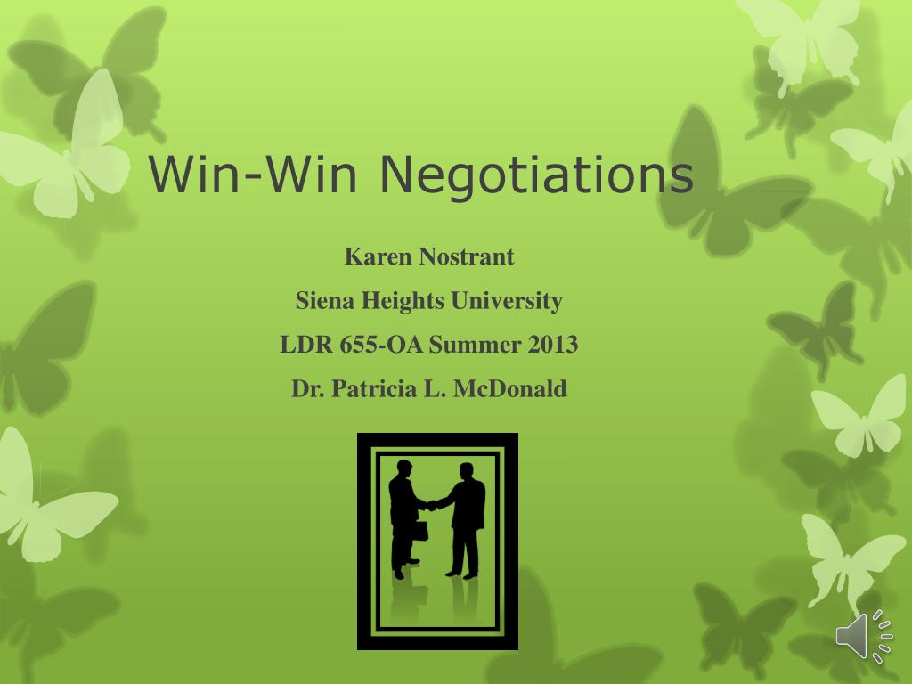 PPT - Win-Win Negotiations PowerPoint Presentation, free download - ID:2657185