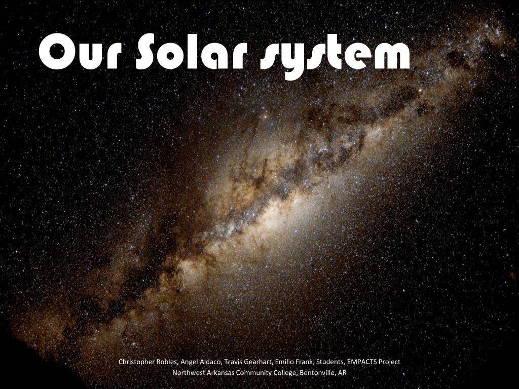 PPT - Our Solar system PowerPoint Presentation, free download - ID:2657200