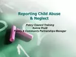 PPT - Child Abuse Reporting PowerPoint Presentation, free download - ID ...