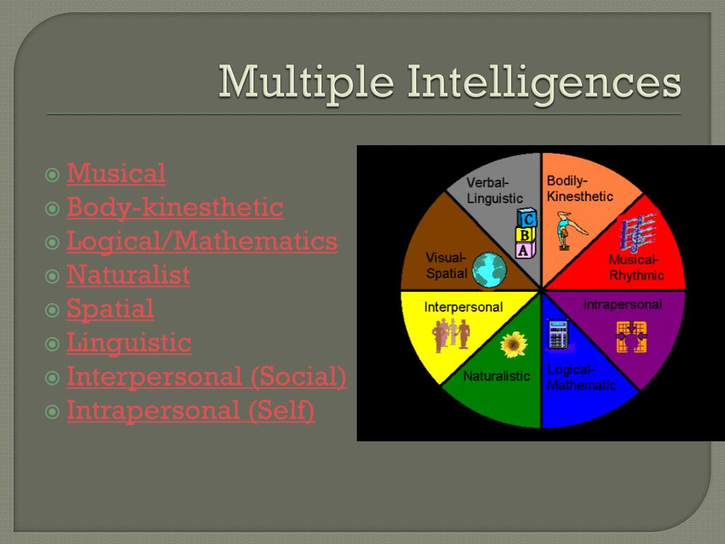 PPT - Multiple Intelligences PowerPoint Presentation, free download ...