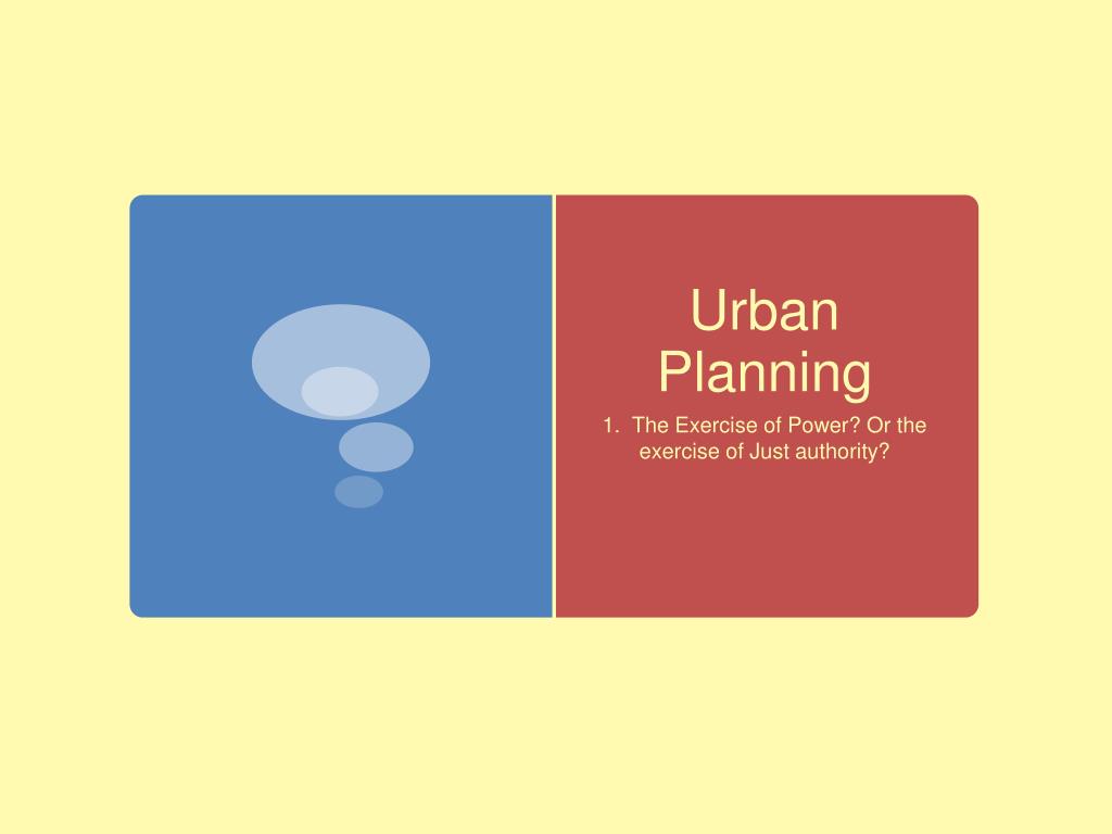 PPT - Urban Planning PowerPoint Presentation, free download - ID:2659191