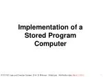 PPT - Stored Program Concept PowerPoint Presentation, free download ...