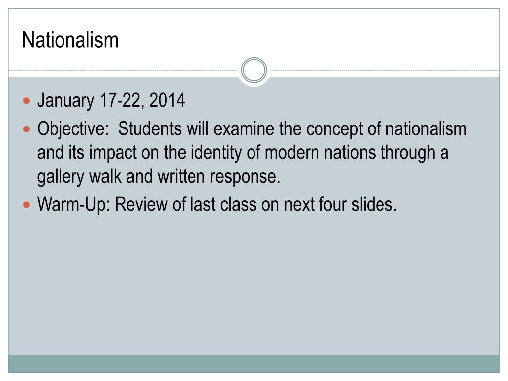 PPT - Nationalism PowerPoint Presentation, free download - ID:2659554