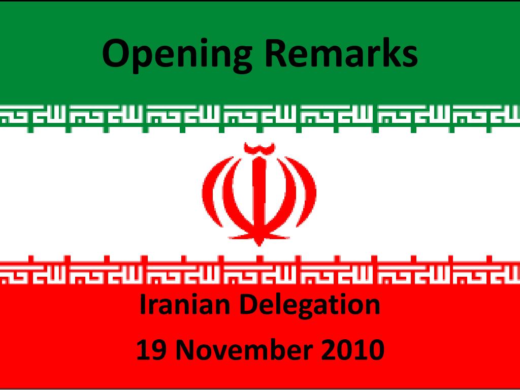 PPT - Opening Remarks PowerPoint Presentation, free download - ID:2659571