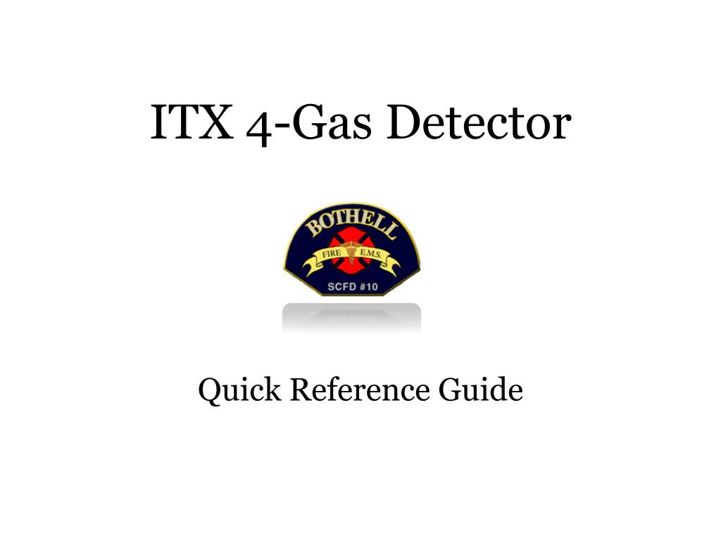 PPT - ITX 4-Gas Detector PowerPoint Presentation, free download - ID ...