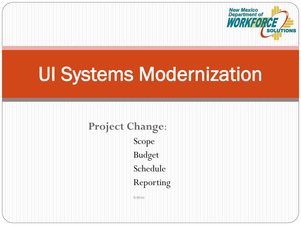 PPT - UI Systems Modernization PowerPoint Presentation, free download ...