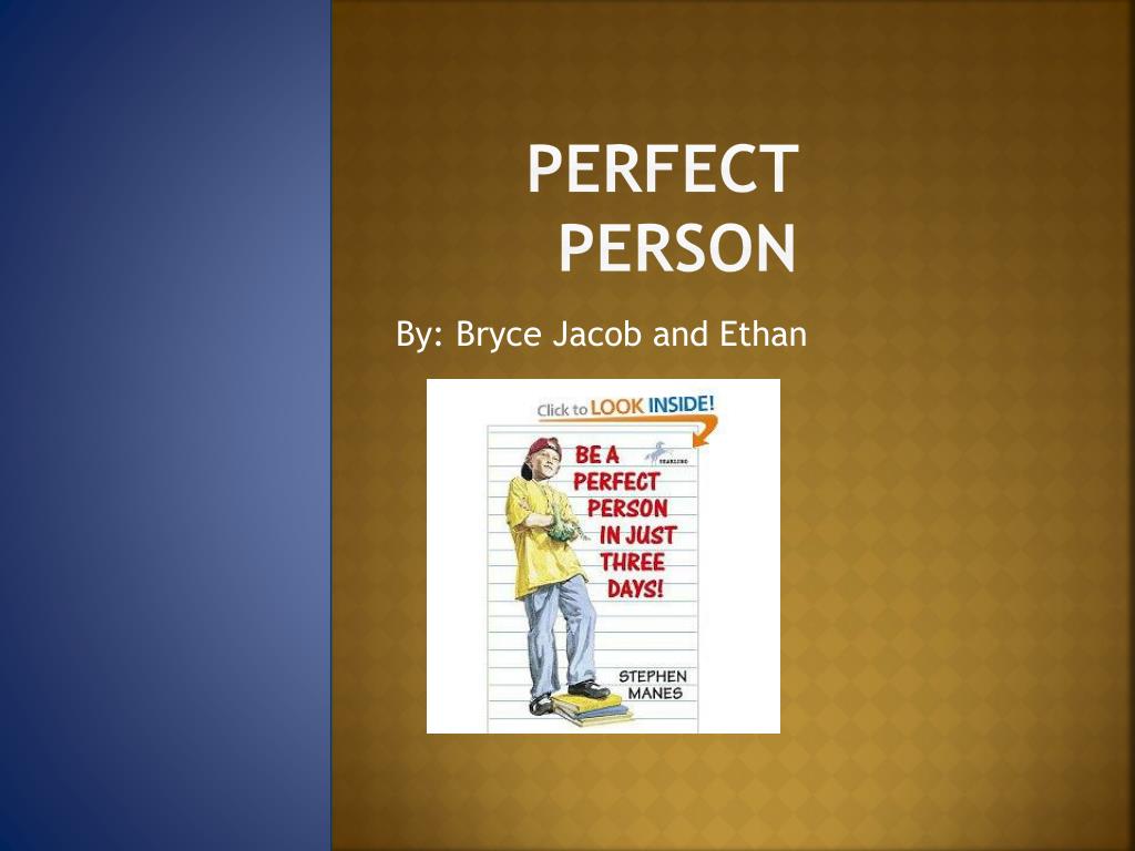 PPT - Perfect Person PowerPoint Presentation, free download - ID:2662120