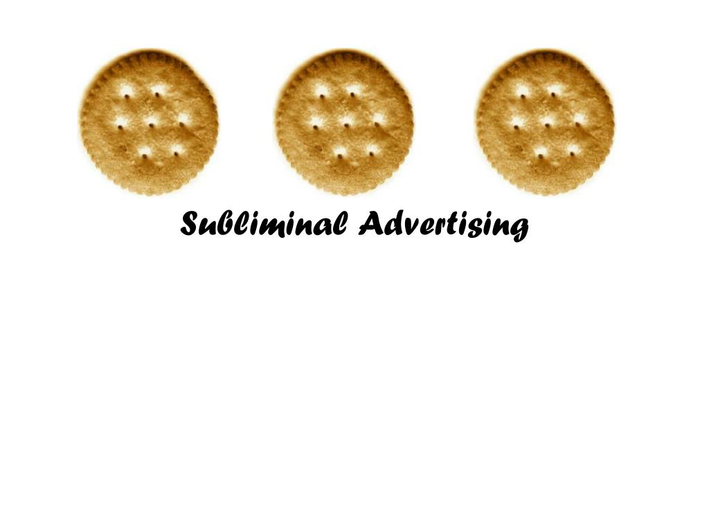 PPT - Subliminal Advertising PowerPoint Presentation, free download ...