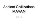 PPT - Ancient Mayan Civilization PowerPoint Presentation, free download ...