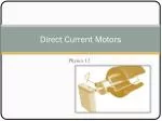 PPT - Direct current (DC)motors PowerPoint Presentation, free download ...