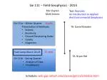 PPT - Applied Geophysics potential field methods PowerPoint ...
