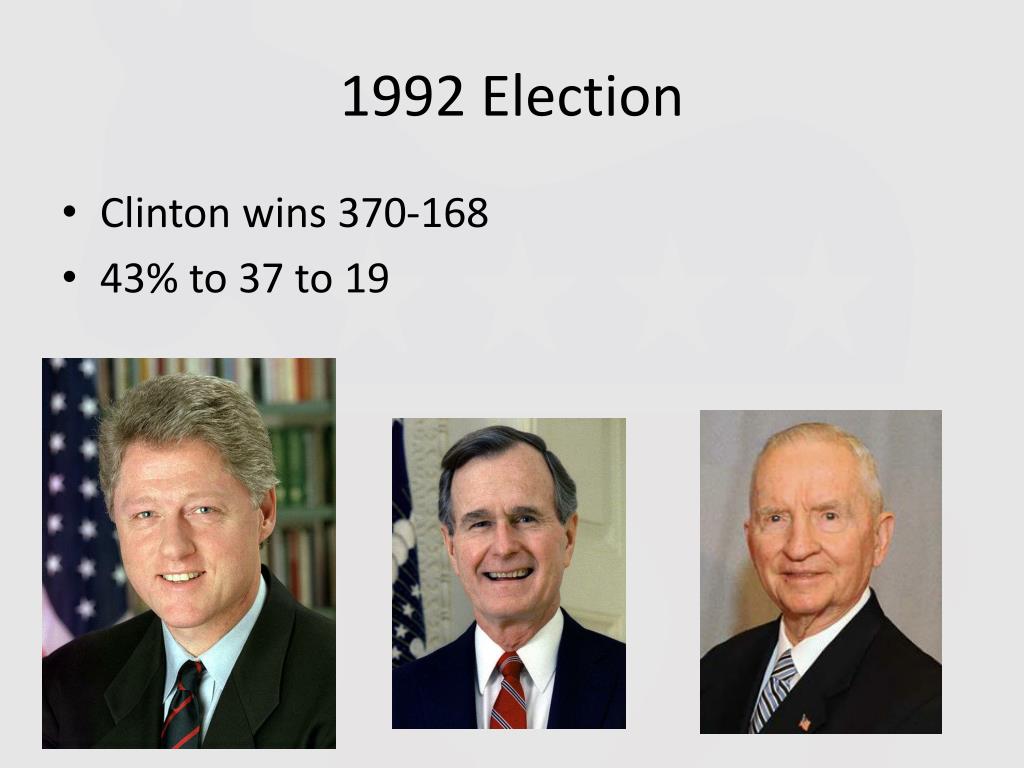 PPT - 1992 Election PowerPoint Presentation, free download - ID:2664064