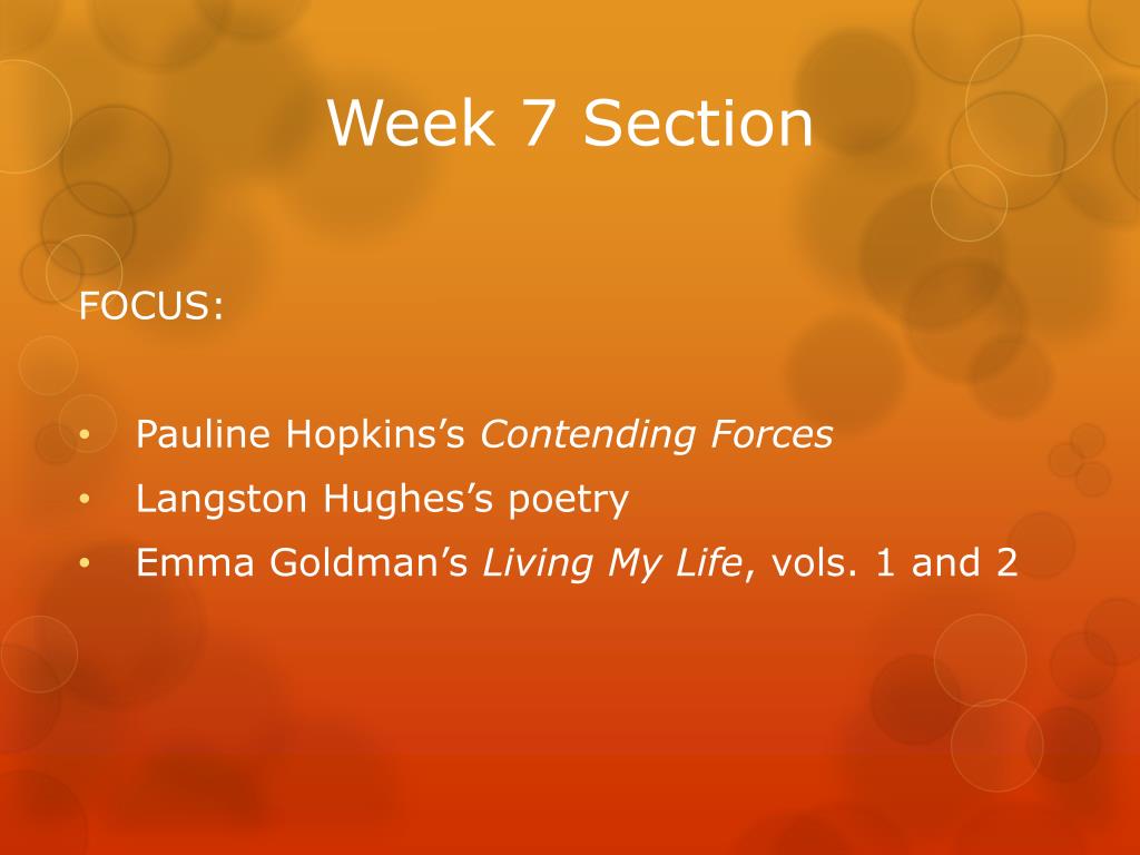 PPT - Week 7 Section PowerPoint Presentation, free download - ID:2664140