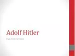 PPT - The Story Of Adolf Hitler PowerPoint Presentation, free download ...