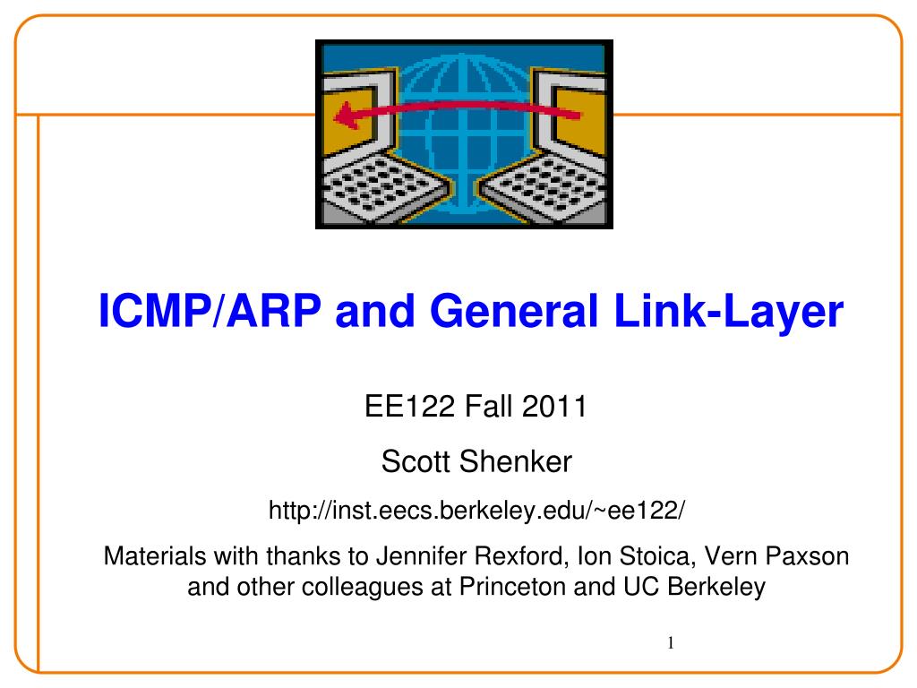 PPT - ICMP/ARP and General Link-Layer PowerPoint Presentation, free ...
