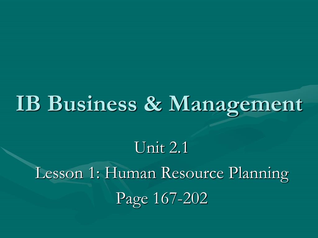PPT - IB Business & Management PowerPoint Presentation, free download ...