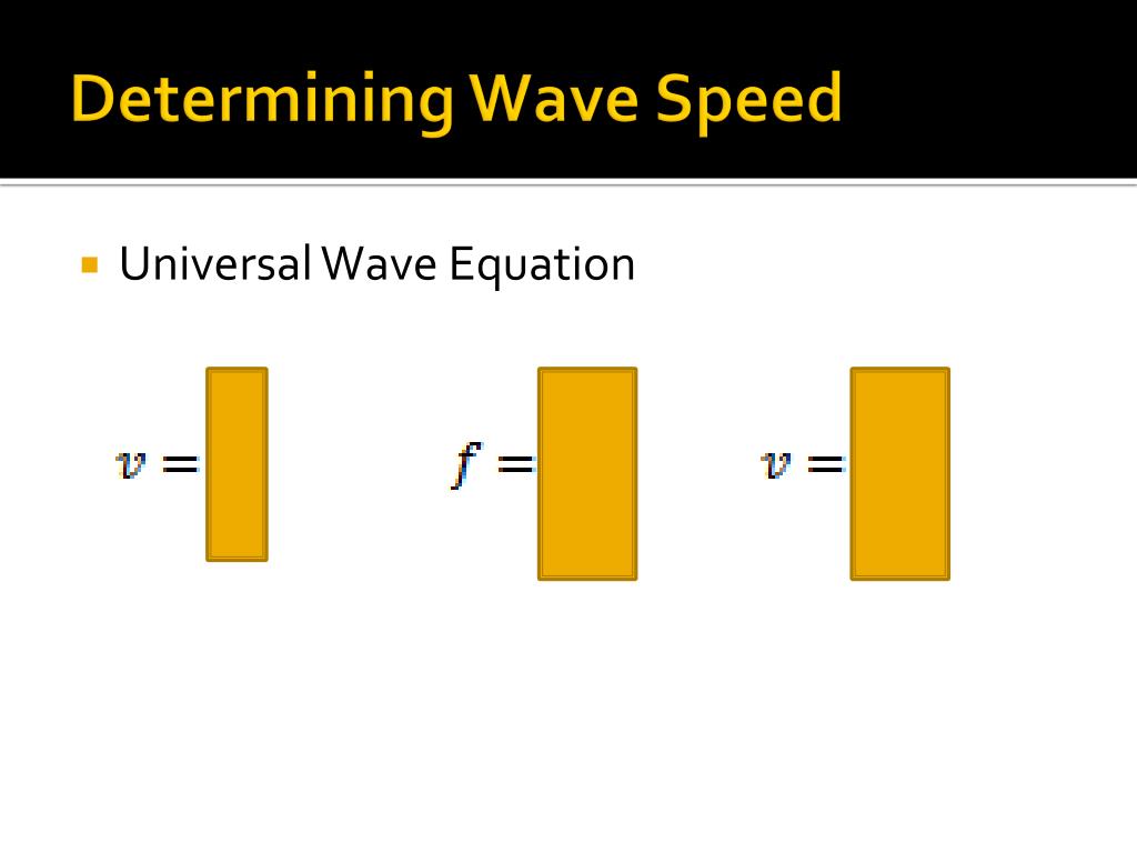 PPT - Understanding Wave Speed: Calculation, Reflection, and ...