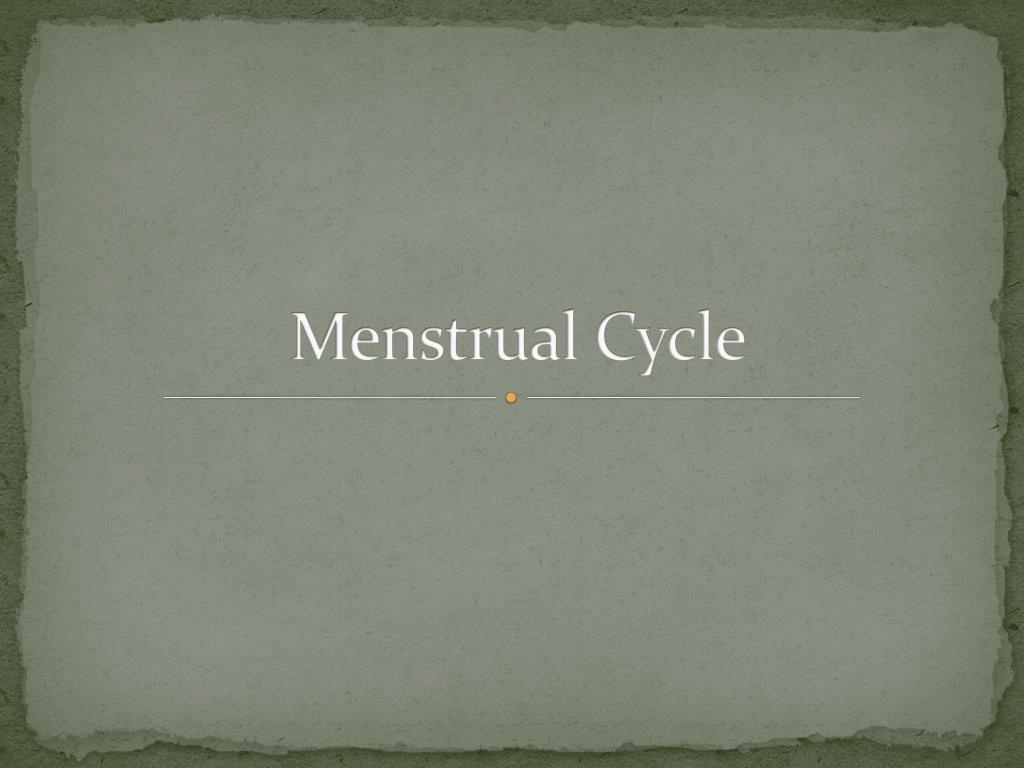PPT - Menstrual Cycle PowerPoint Presentation, free download - ID:2670317