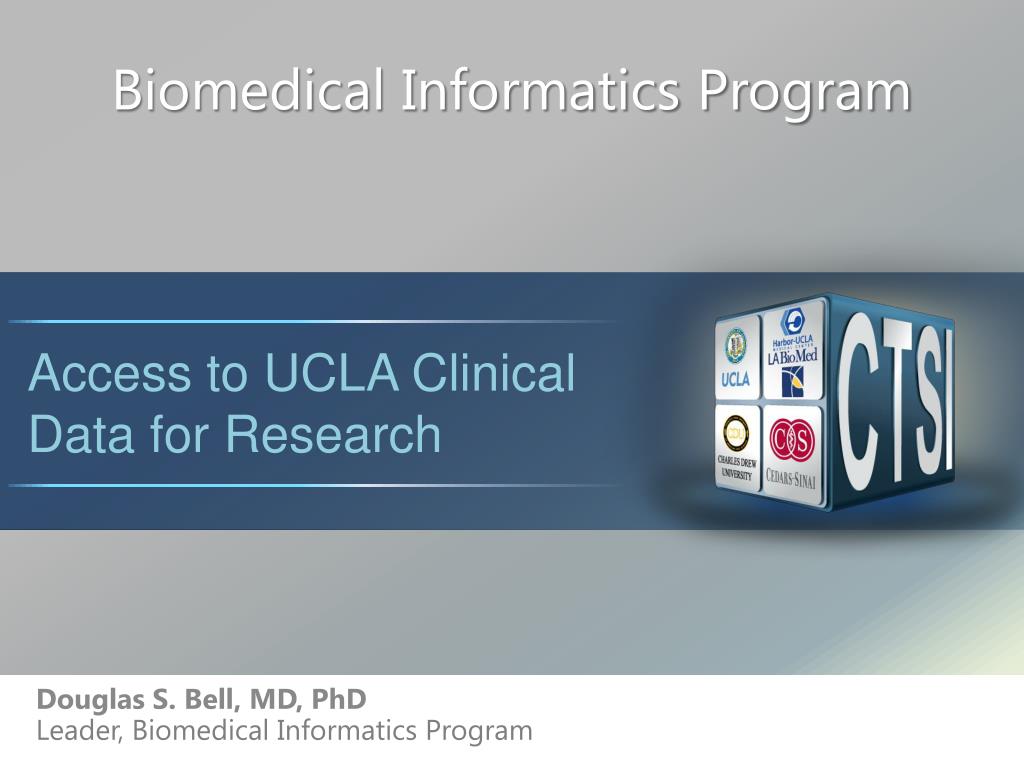 PPT - Biomedical Informatics Program PowerPoint Presentation, free ...