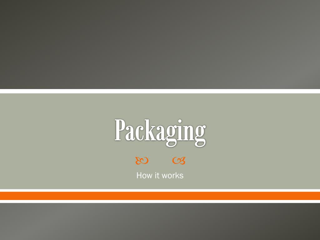 PPT - Packaging PowerPoint Presentation, free download - ID:2671924