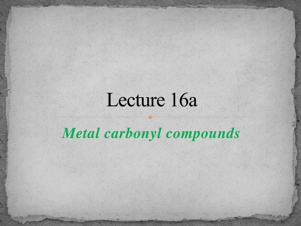PPT - Lecture 16a PowerPoint Presentation, free download - ID:2672416