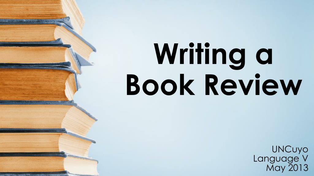 PPT - Writing a Book Review PowerPoint Presentation, free download - ID ...