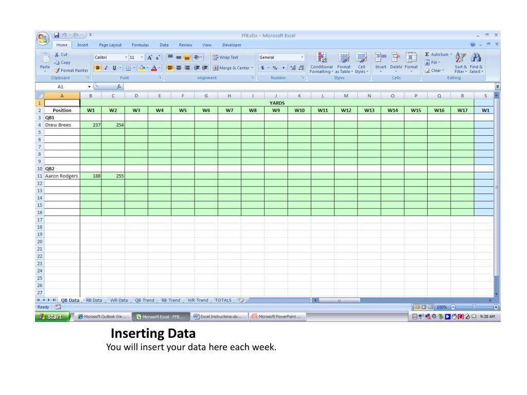 PPT - Inserting Data PowerPoint Presentation, free download - ID:2674060
