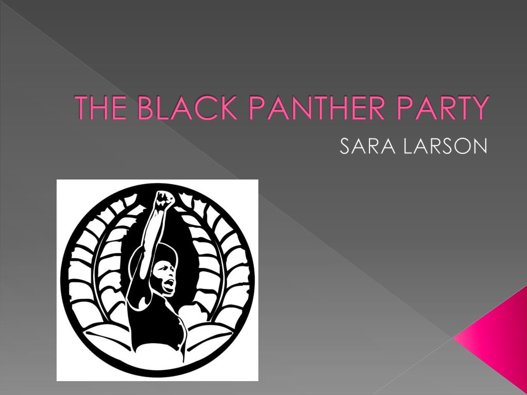 PPT - THE BLACK PANTHER PARTY PowerPoint Presentation, free download ...