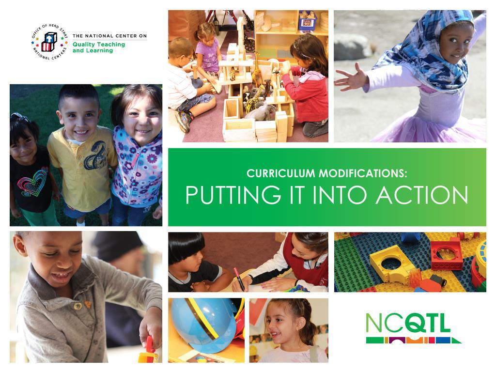 PPT - Curriculum modifications: putting it into action PowerPoint ...