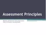 PPT - Principles of Assessment PowerPoint Presentation, free download ...
